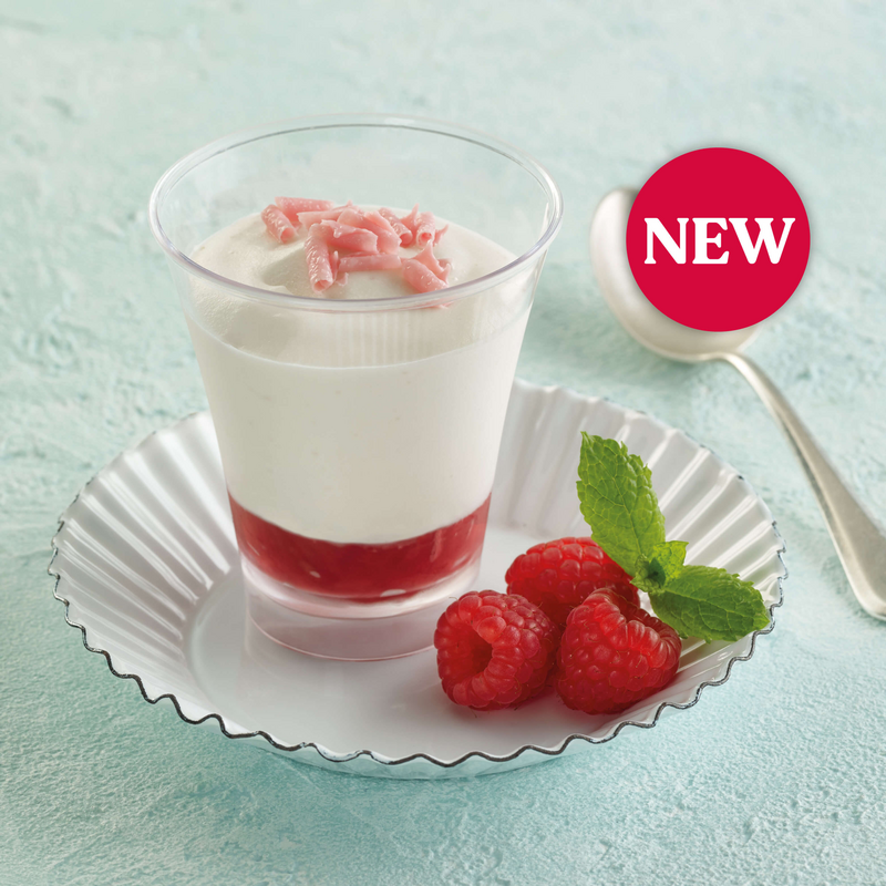 Raspberry Mousse Pot