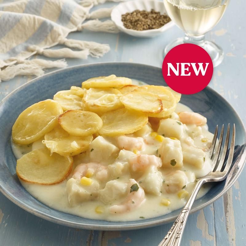 Cod & Prawn Bake