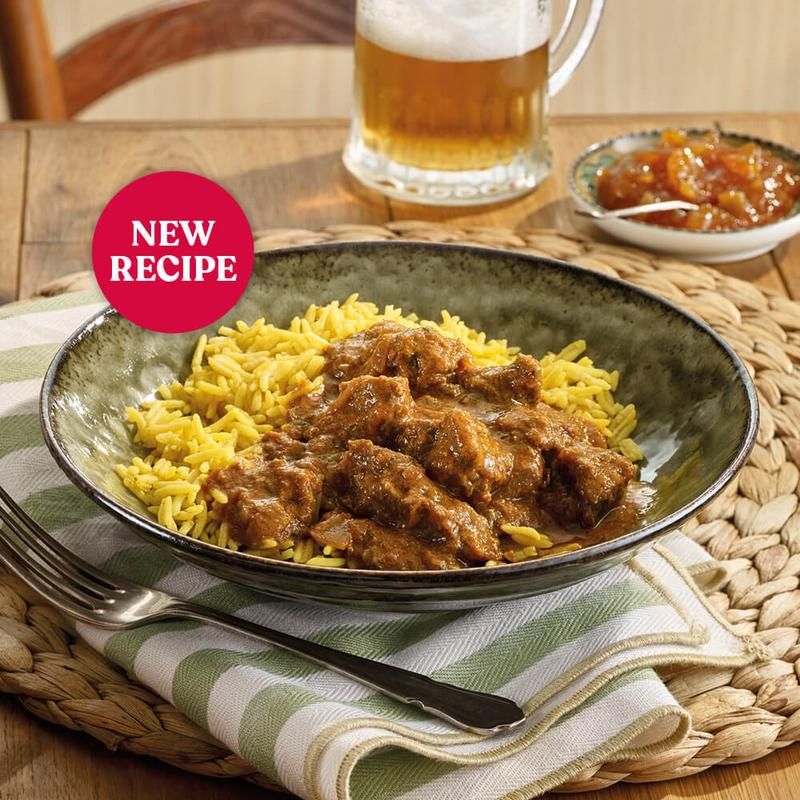 Beef Curry with Pilau Rice