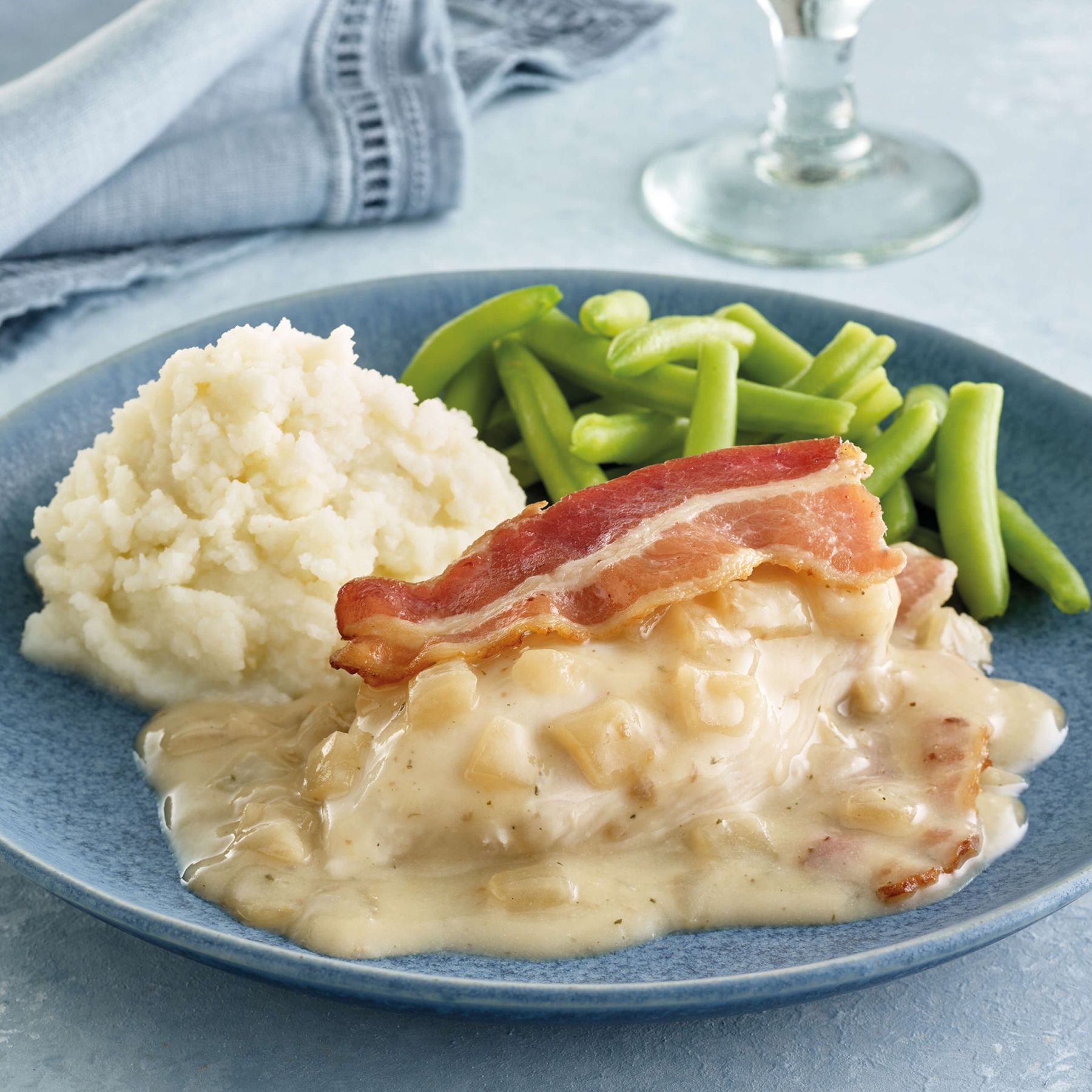 Chicken Breast & Bacon