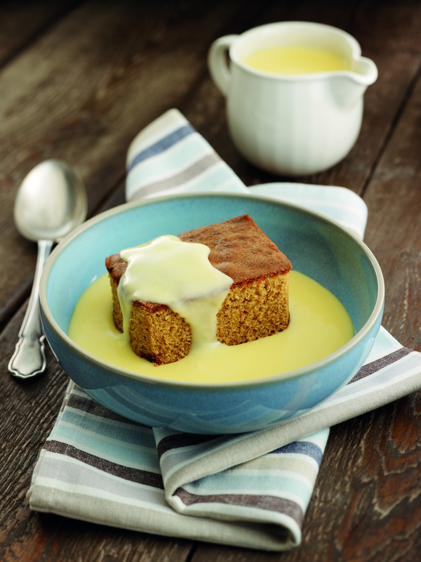 Treacle Pudding with Custard (Pack Of 2)