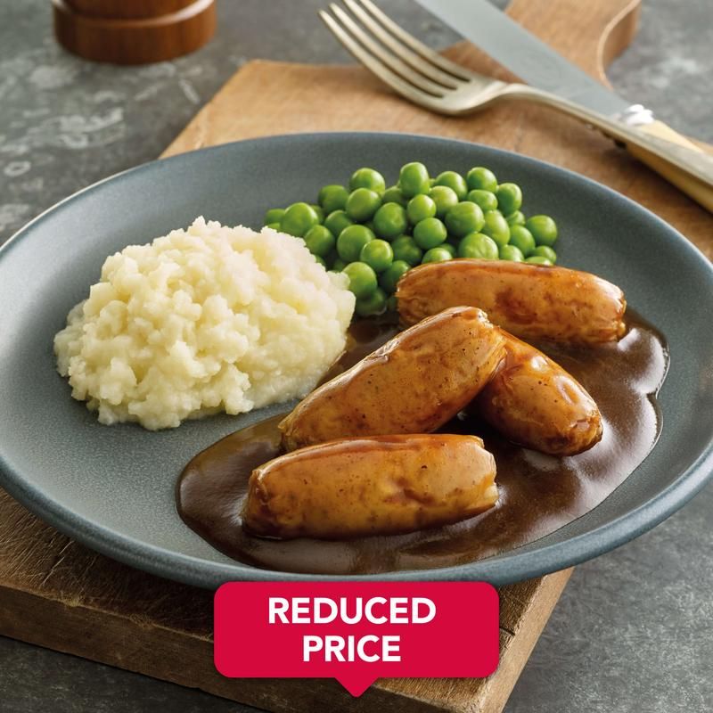 Mini Sausages & Mash
