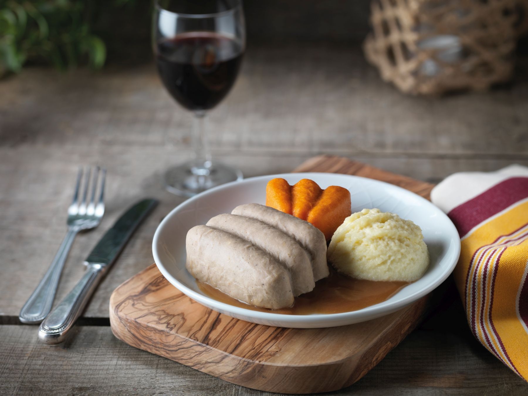 Mini Puréed Sausage & Mash