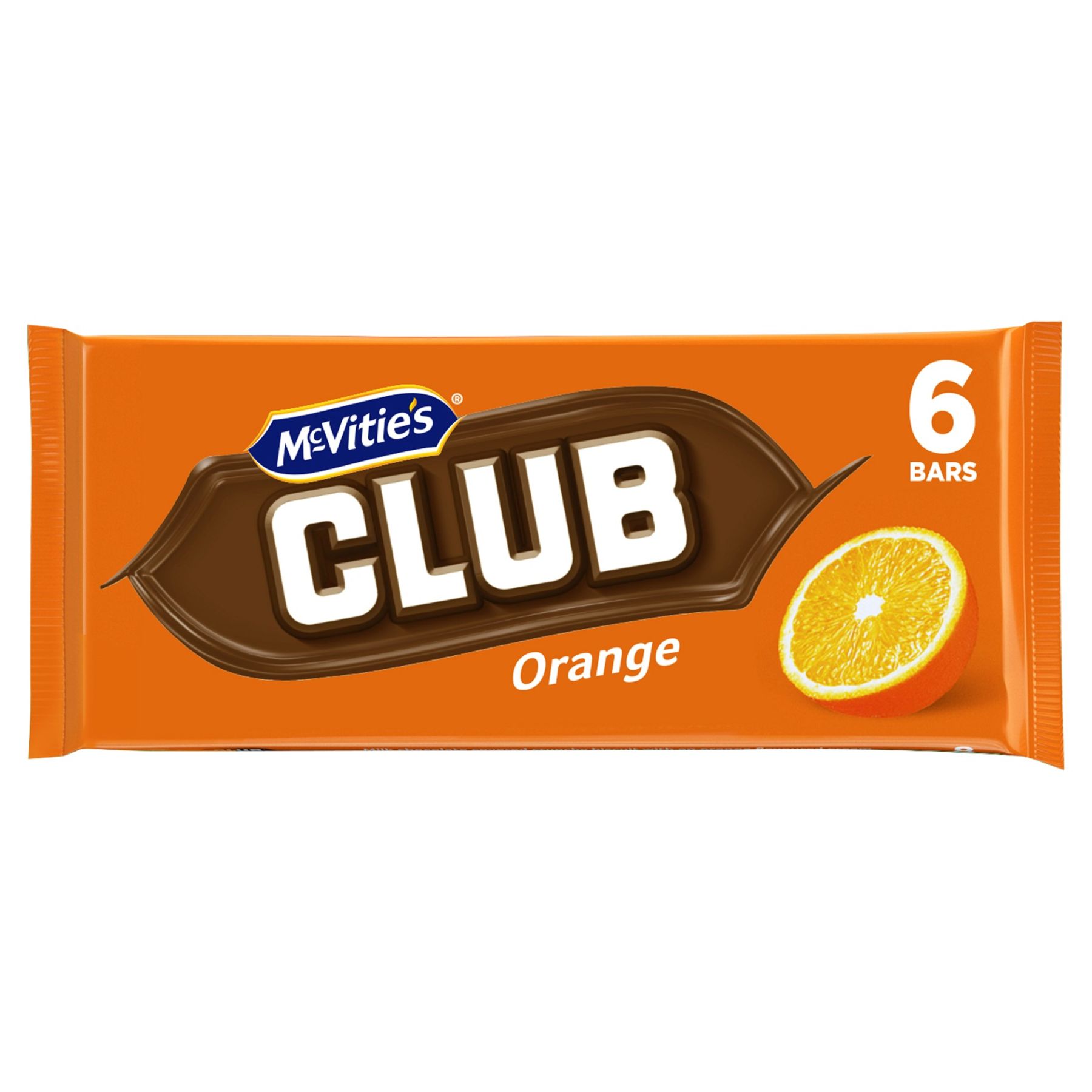 McVitie's Club Orange Chocolate Biscuit Bars