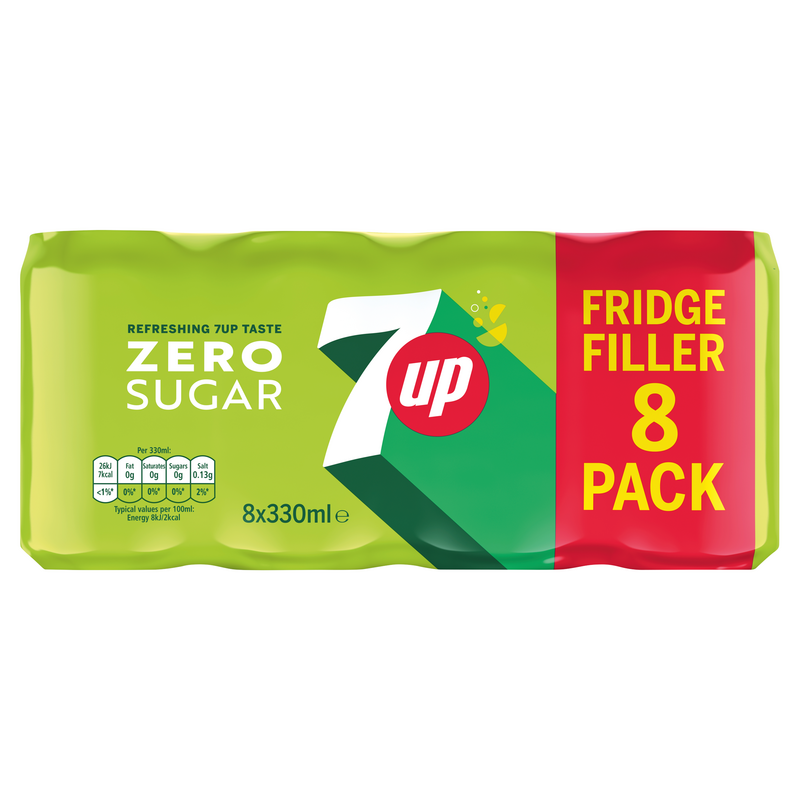7UP Zero Sugar Cans